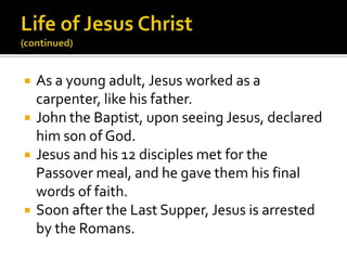 Founder of christianity | PPTX