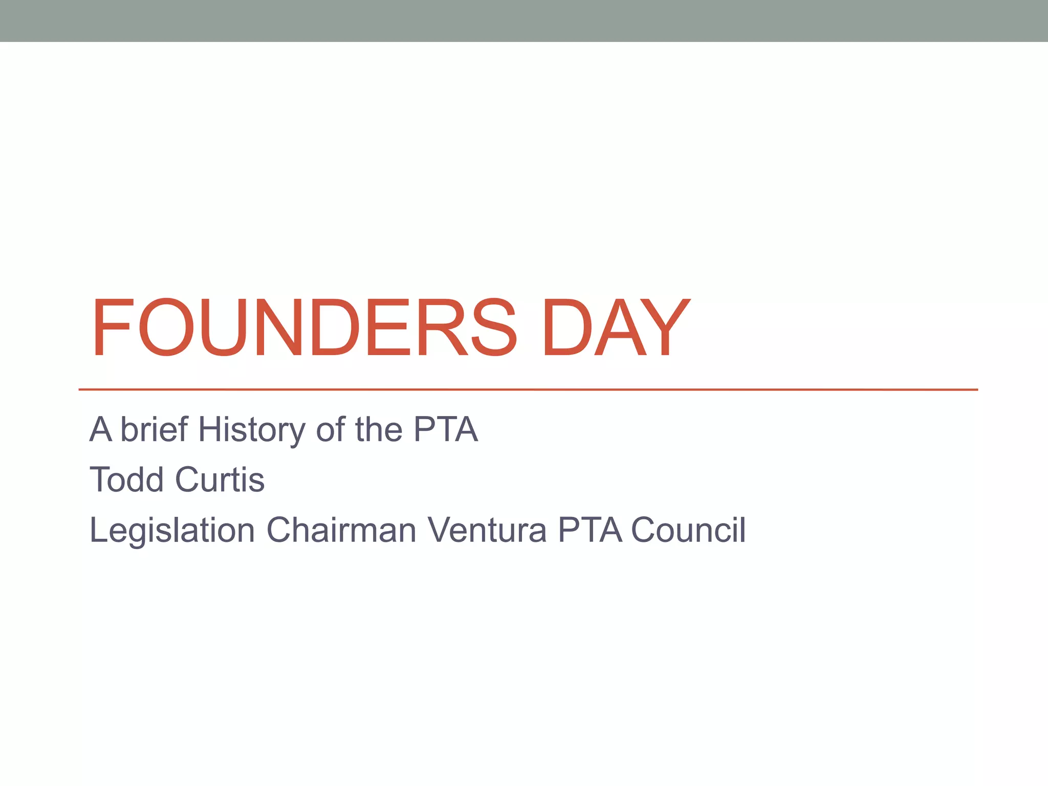 Founders day presentation | PPTX