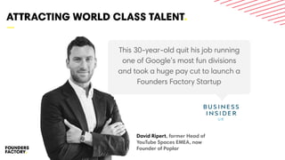 Founders Factory overview August | PDF