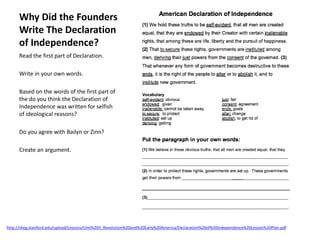 Founding Fathers and Economics | PPT