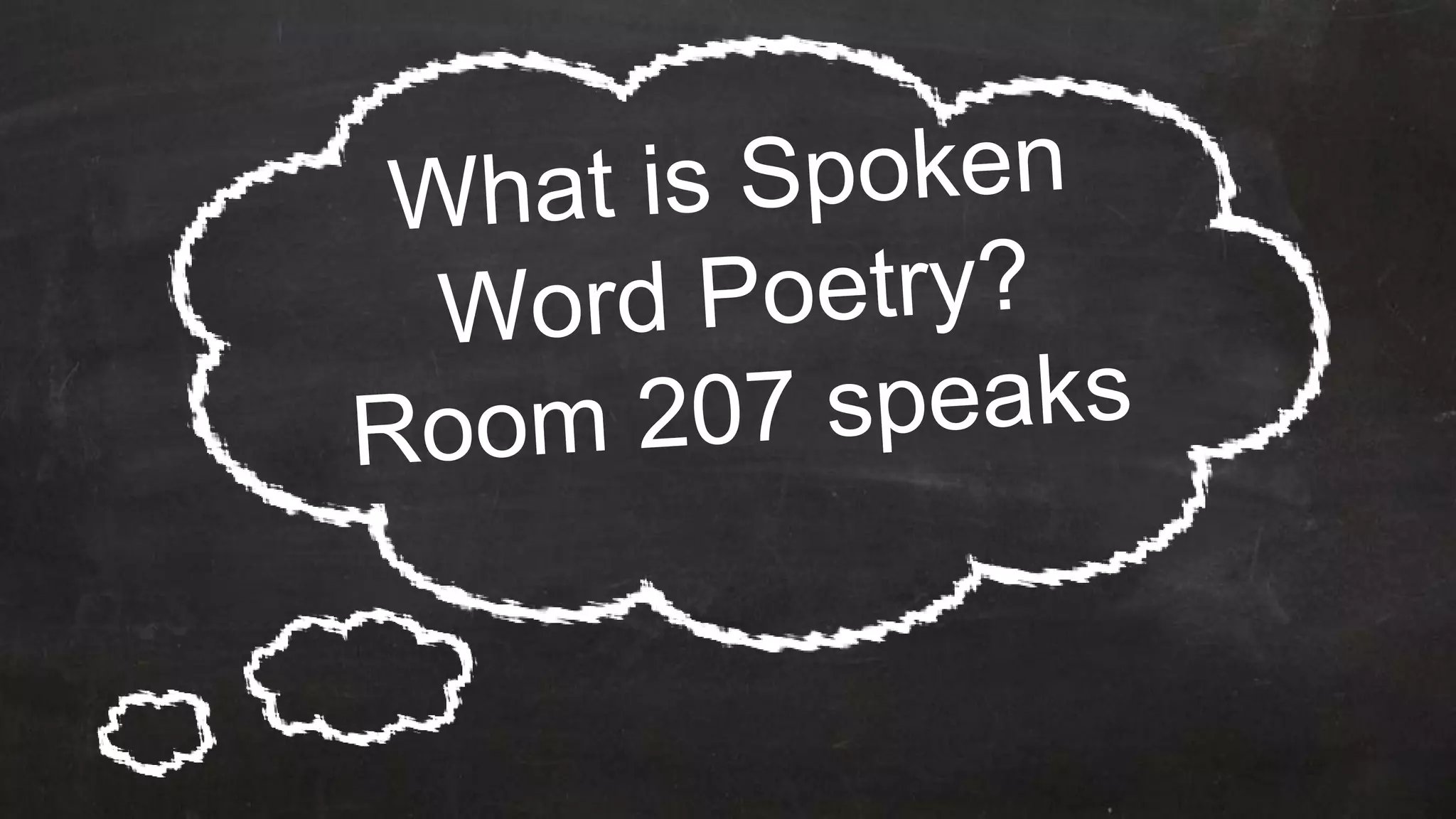 What is Spoken Poetry? | PPTX