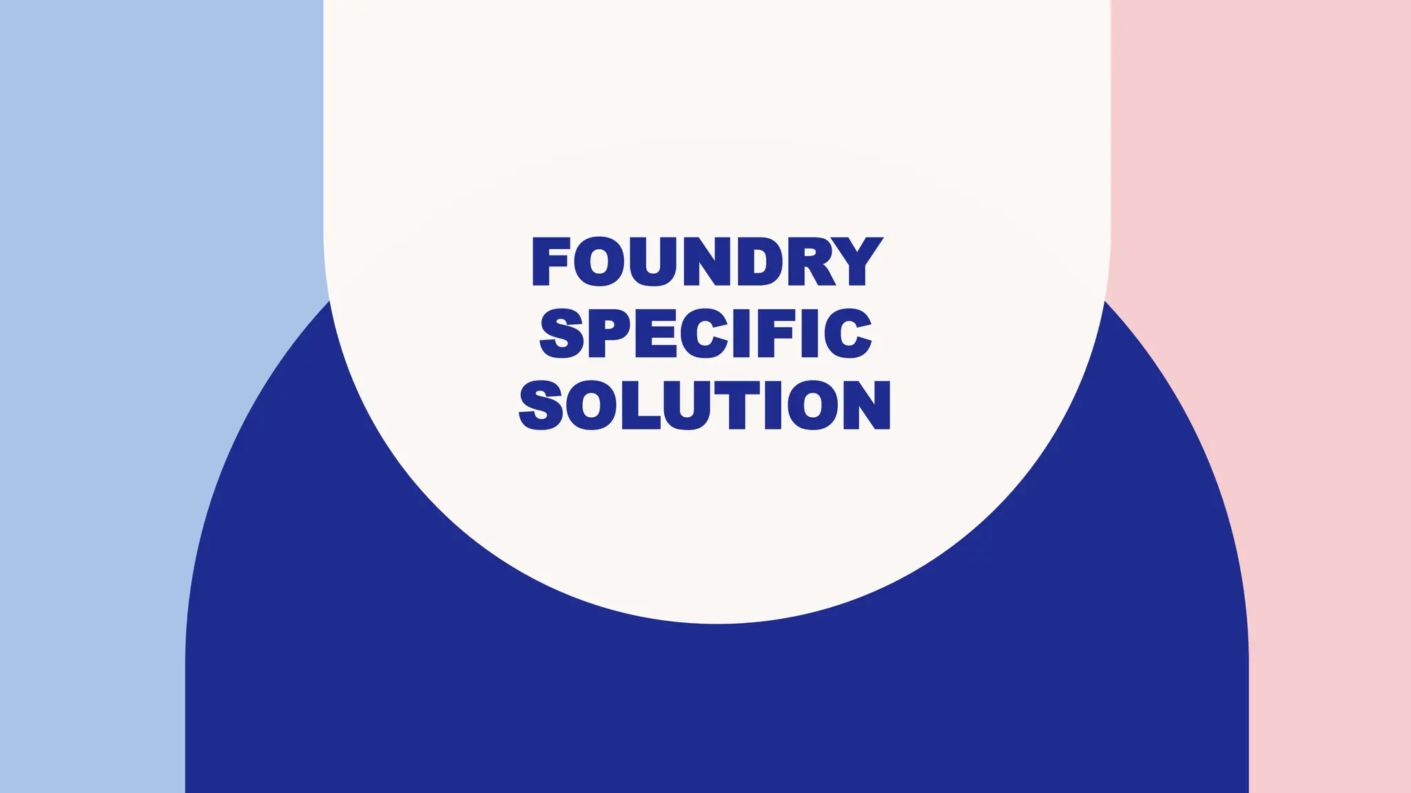 Foundry specific solution.pptx | Business | Business and Finance