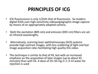 Foundus fluoresecein angiography and indocyanine angiography (2) | PPTX ...