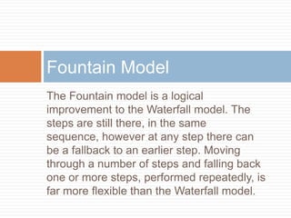 Fountain model | PPTX