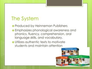 Fountas & Pinnell - Leveled Literacy Intervention | PPTX