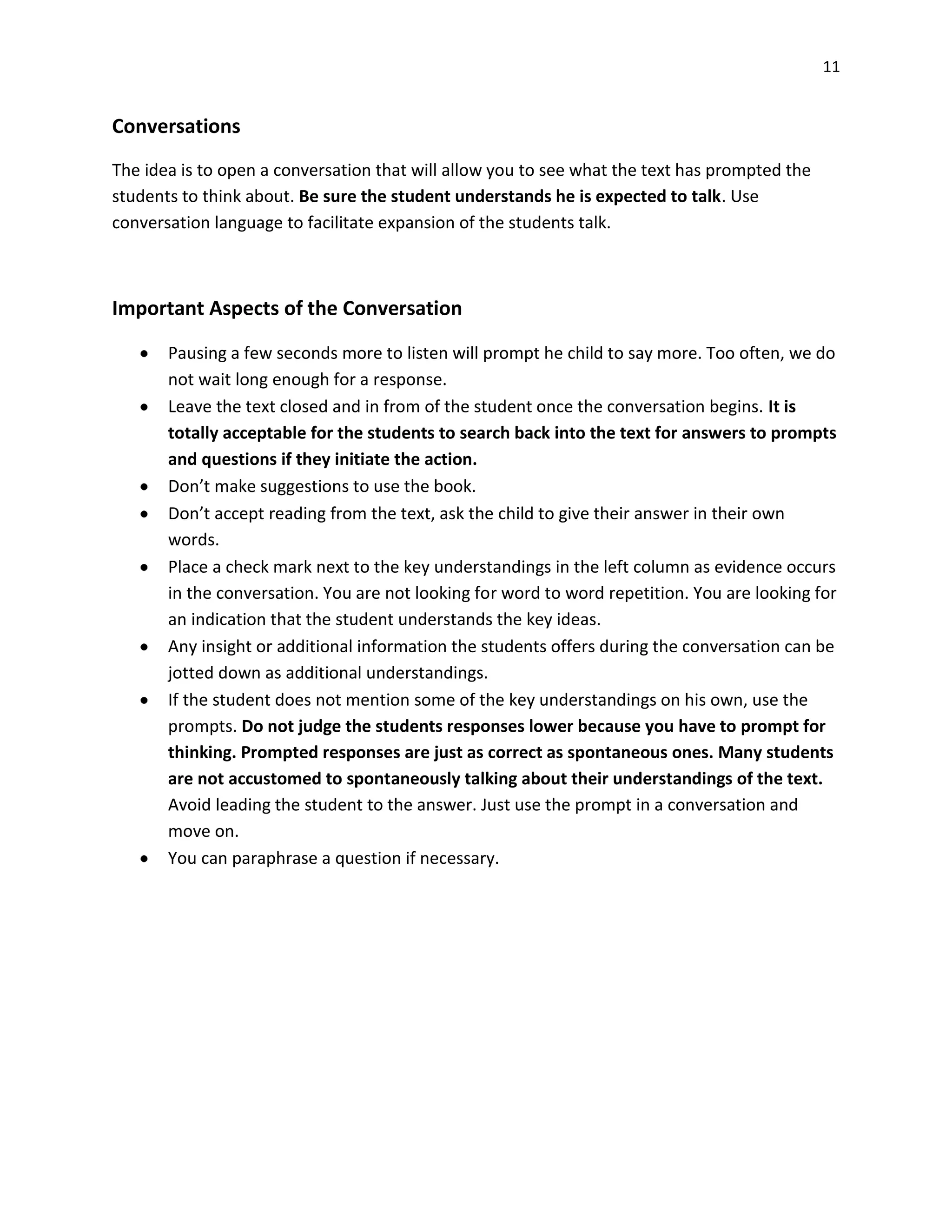 Fountas and Pinnell BAS handout for inservice | DOCX