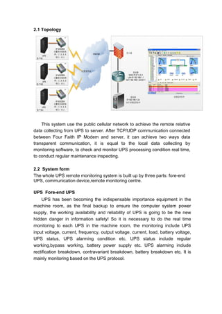 Four faith ups remote monitoring solutions | PDF | Computer Networking ...