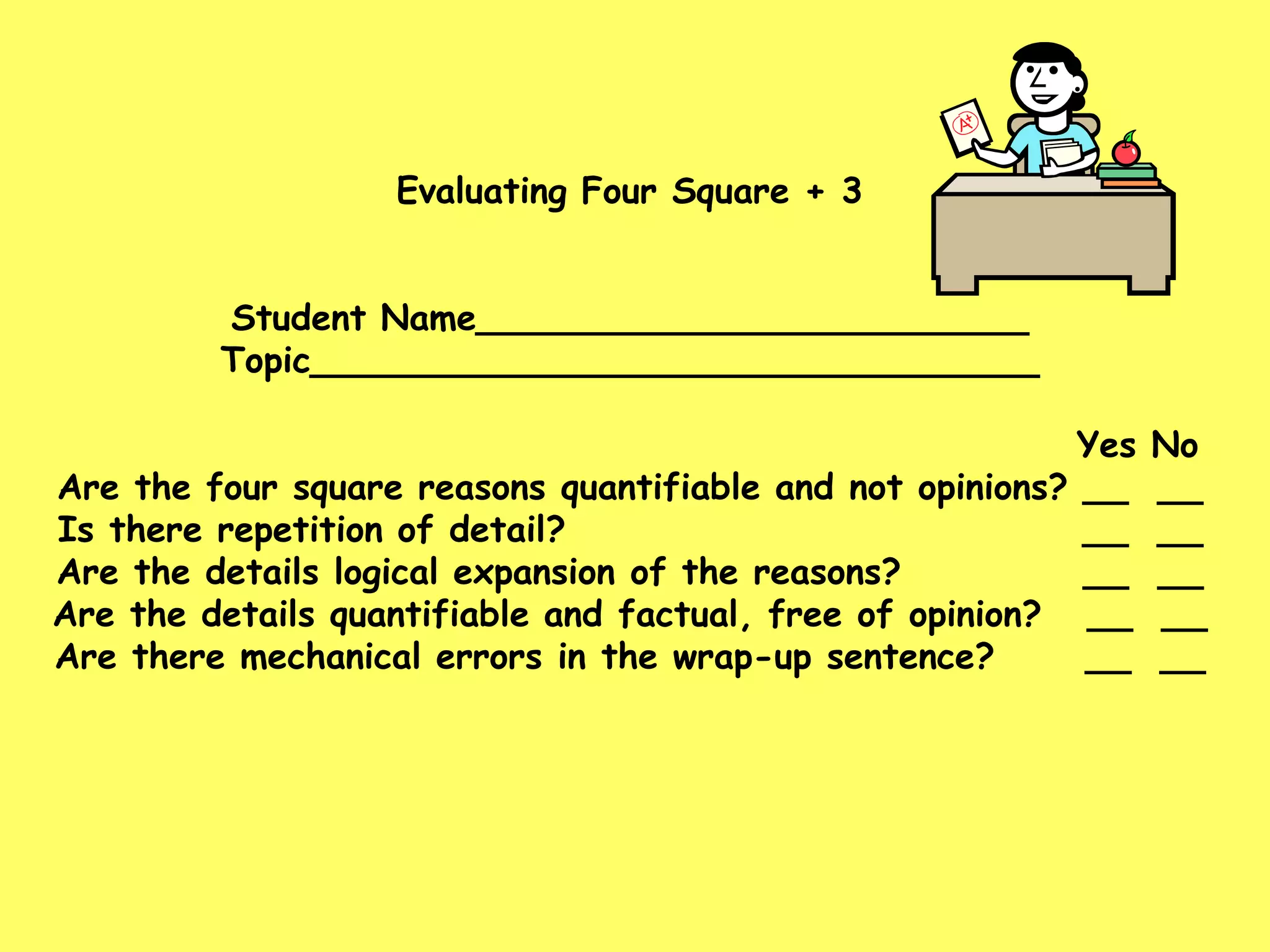 Four square-introduction dewey | PPT | Homework and Study | Education