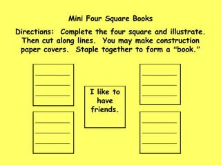 Four square-introduction dewey | PPT