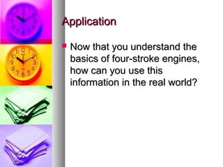 Four stroke engine-basics | PPT