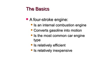 Four stroke engine-basics | PPT