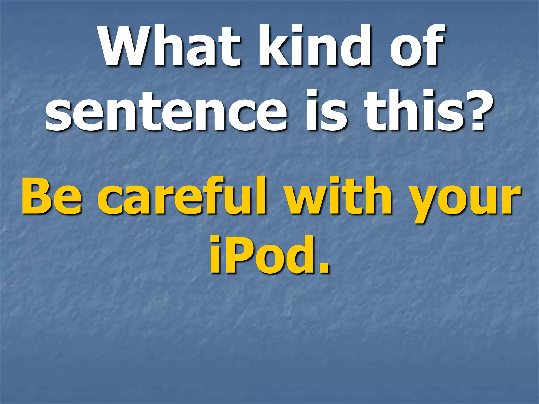 Four types-of-sentences | PPTX