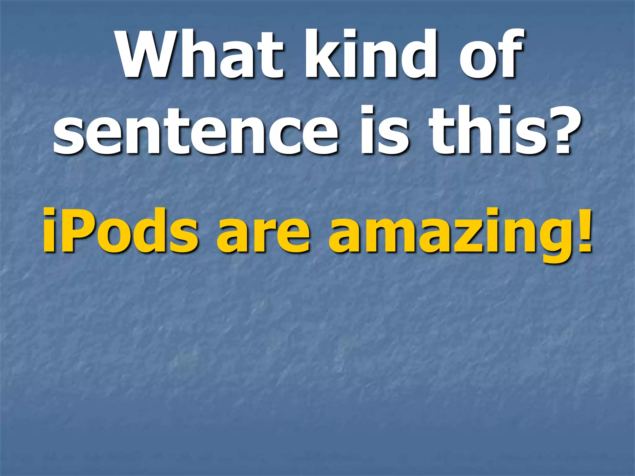 Four types-of-sentences | PPTX