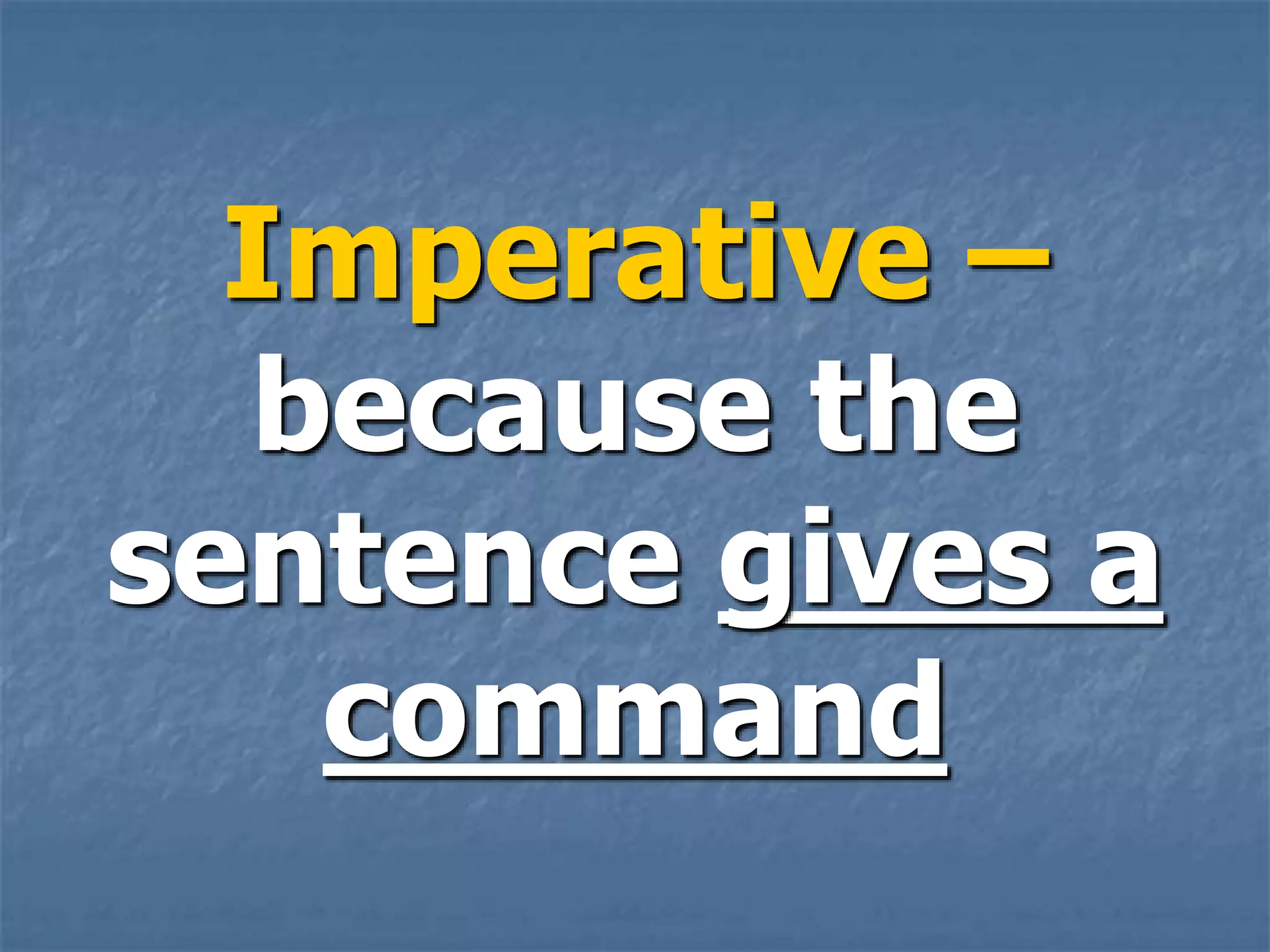 Four types-of-sentences | PPTX