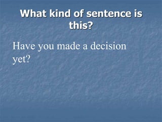 Four types-of-sentences | PPTX