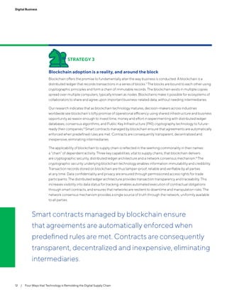 Four Ways that Technology is Remolding the Digital Supply Chain | PDF