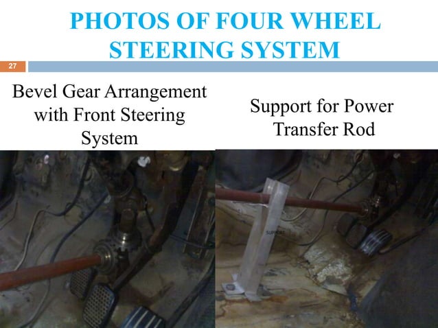 Four Wheel Steering System | PPTX | Performance Cars | Auto Type
