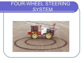 Four wheel steering system | PPT