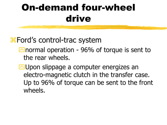 four-wheeldrive.ppt