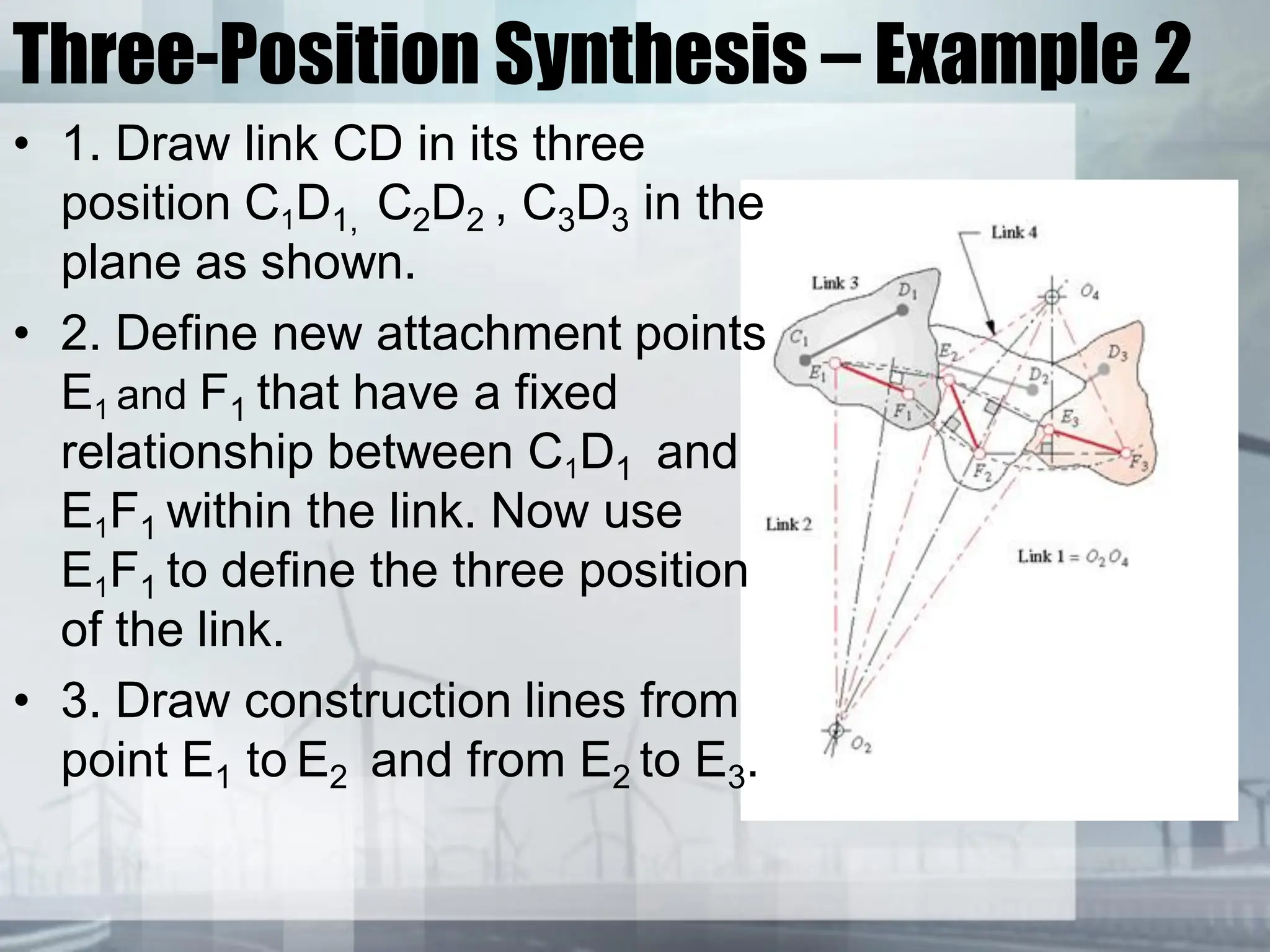 four_bar_synthesis of mechanism kinematics of machinery | PPT