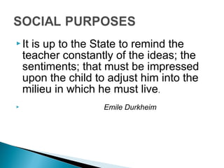 Four basic purposes of education | PPT