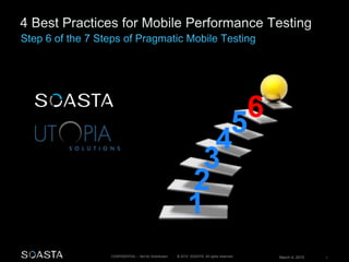 Four best practices for performance testing mobile apps soasta and ...