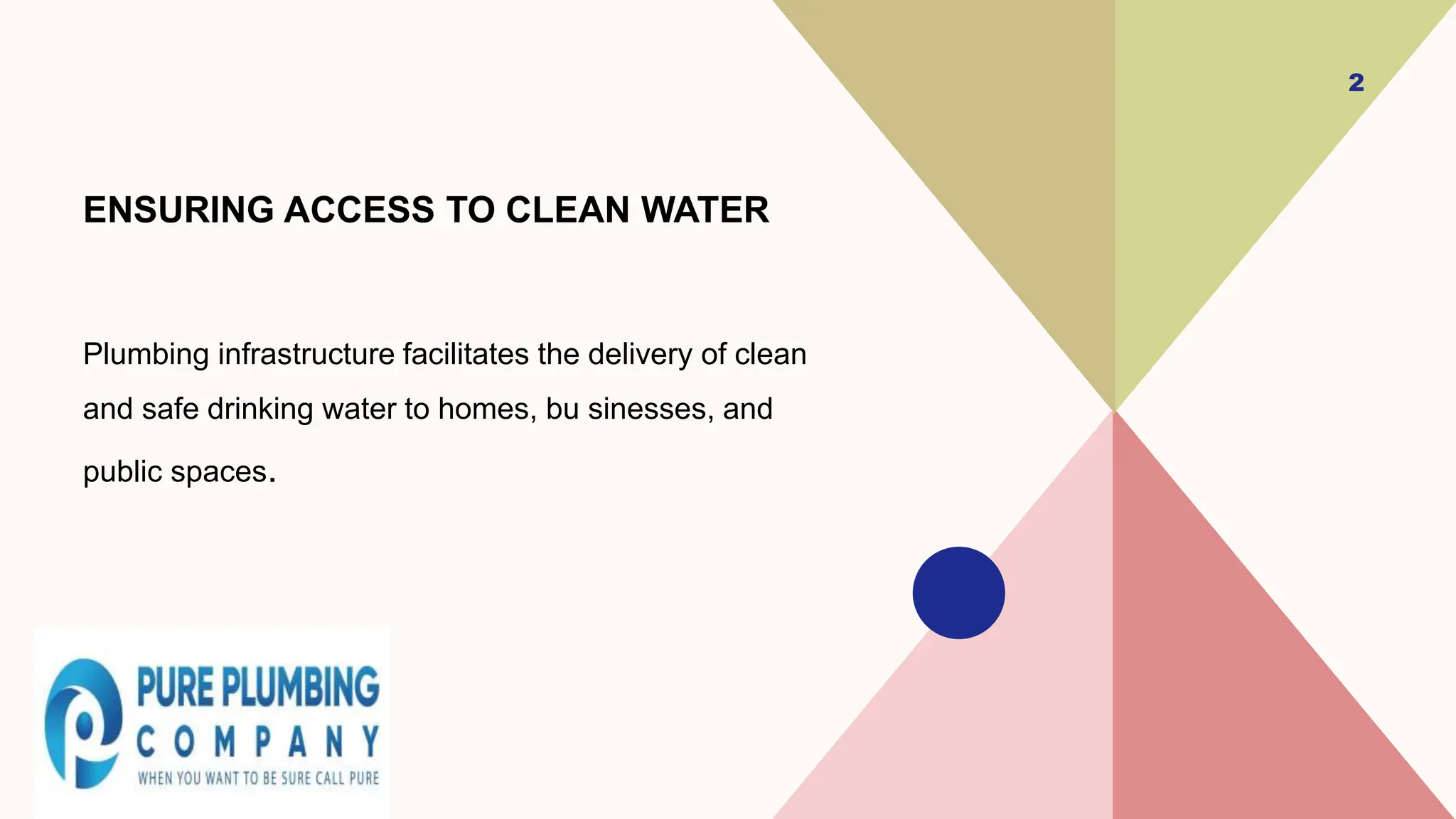 FOUR BIG REASONS WHY PLUMBING IS SO IMPORTANT.pptx