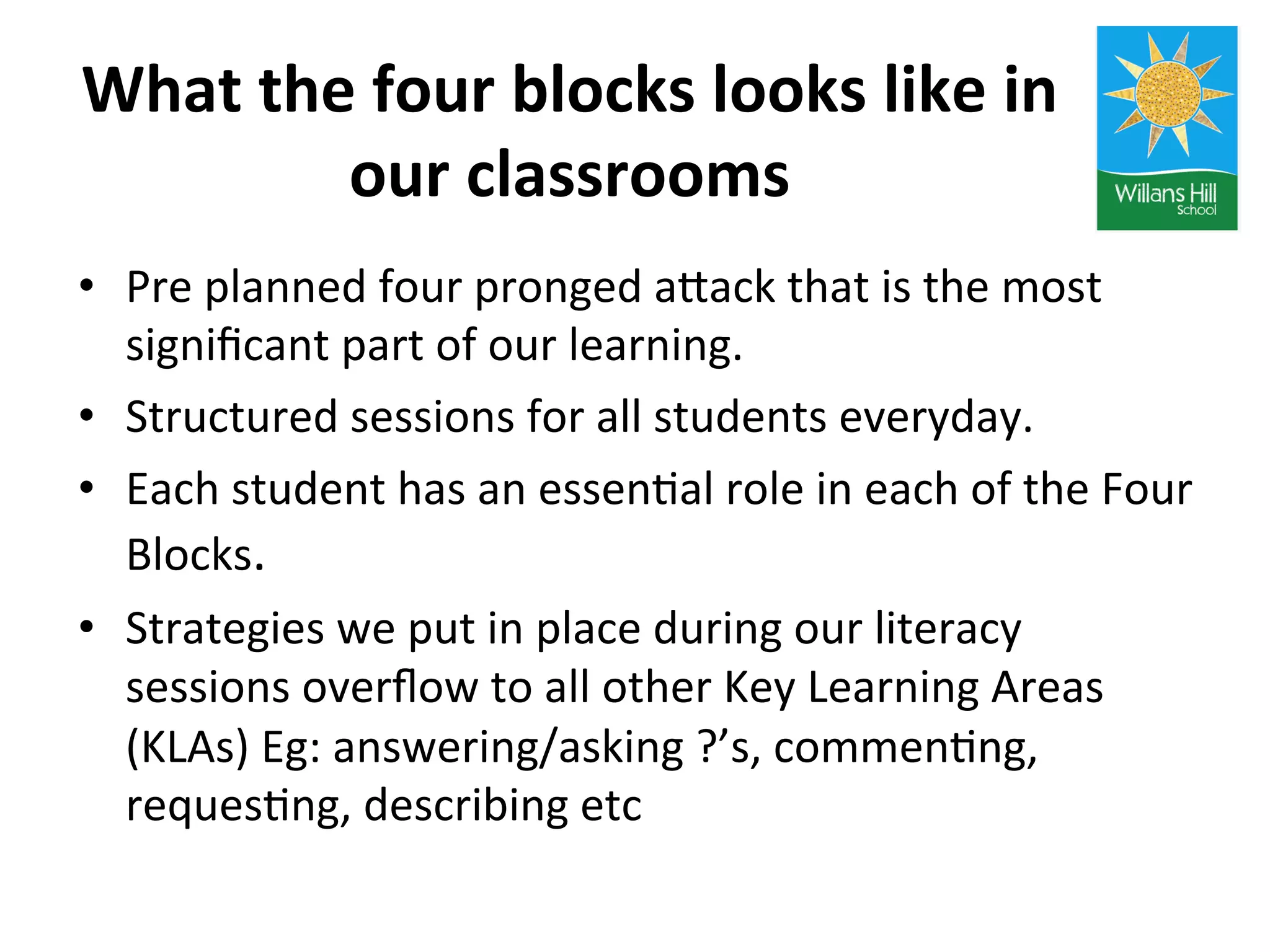 Four Blocks Literacy for Students with Complex Communication Needs | PDF