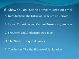 Four centuries of the native exploration of europe | PPT