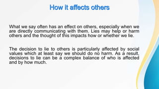 Four colors of lies ~hmftj | PPTX