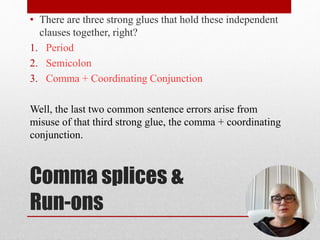 Raina Lyons: Four Common Sentence Errors Lecture part 2.pptx | Internet ...