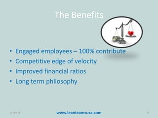 Four components of fast pace | PPTX