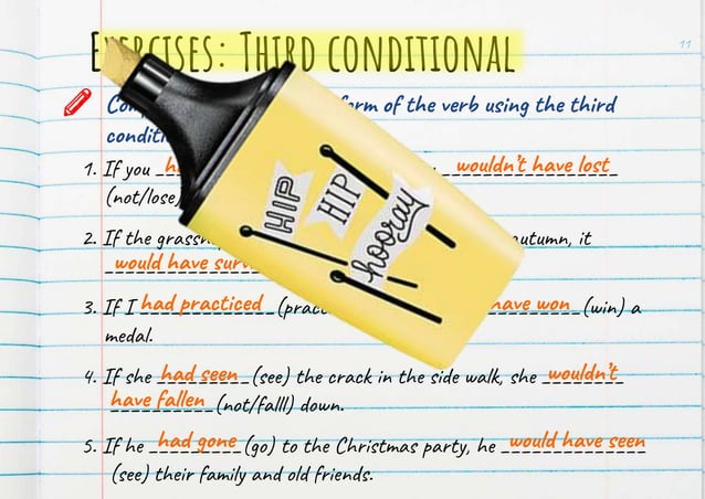 Four conditionals | PPT