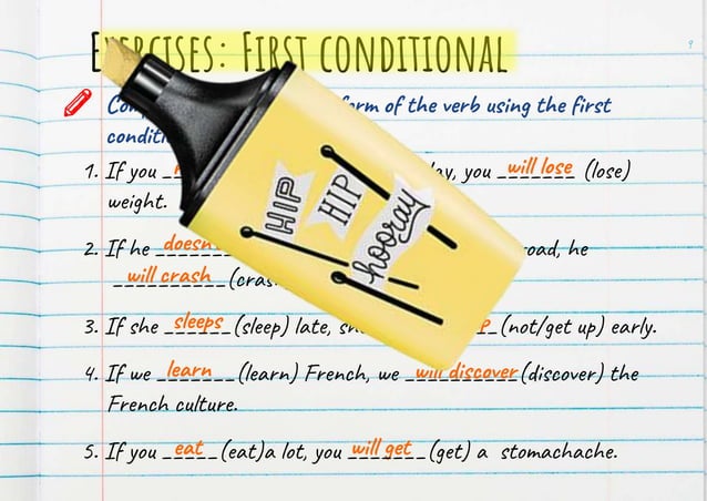 Four conditionals | PPT