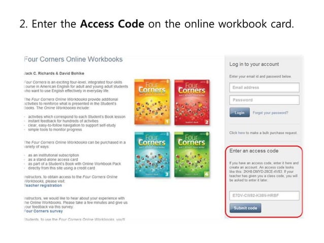 Four corners online guide for students | PPTX