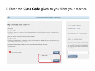Four corners online guide for students | PPTX