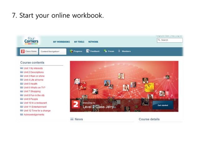 Four corners online guide for students | PPTX
