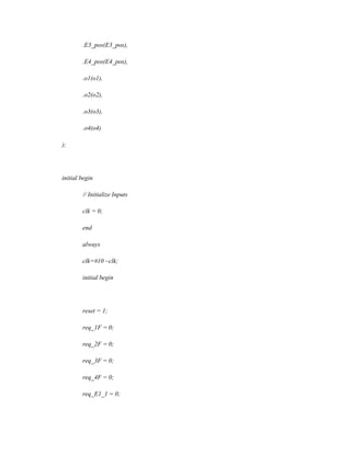 Four elevator controller | PDF