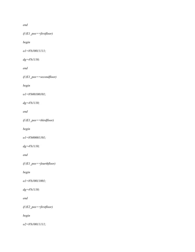 Four elevator controller | PDF | Computer Software and Applications | Computing