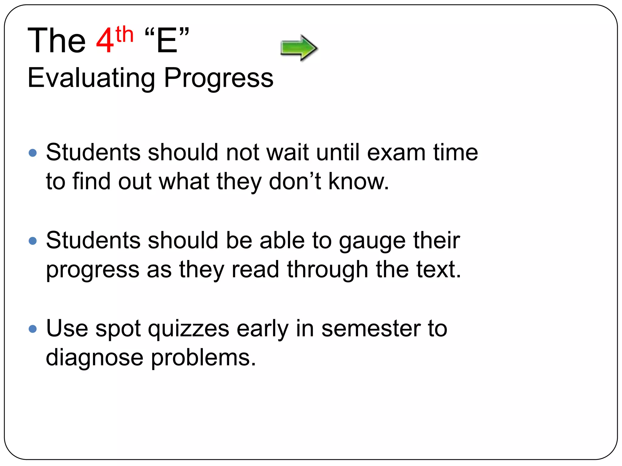 The Four E's of Effective Learning: Teaching Tips for Helping Students ...