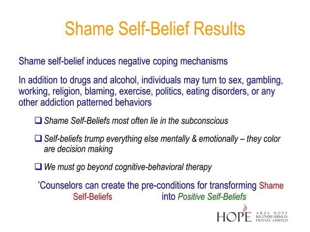 Four essentials of Addiction recovery | PPTX