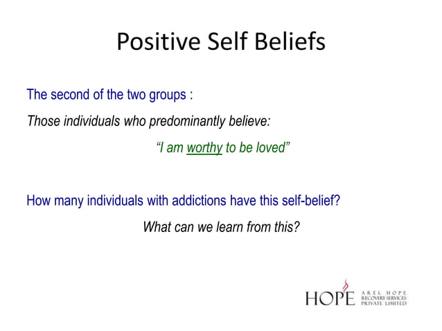 Four essentials of Addiction recovery | PPTX