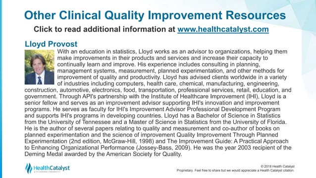 Four Essential Ways Control Charts Guide Healthcare Improvement | PPTX