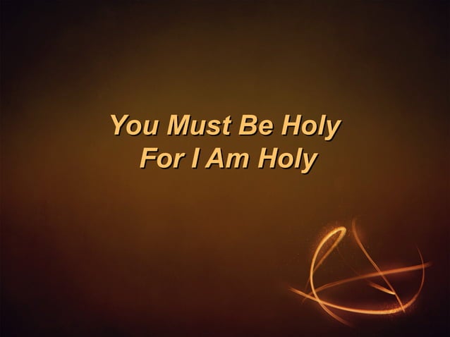 Four Examples of Holiness in the New Testament | PPT
