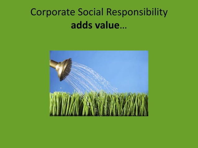 Four faces of csr. | PPT