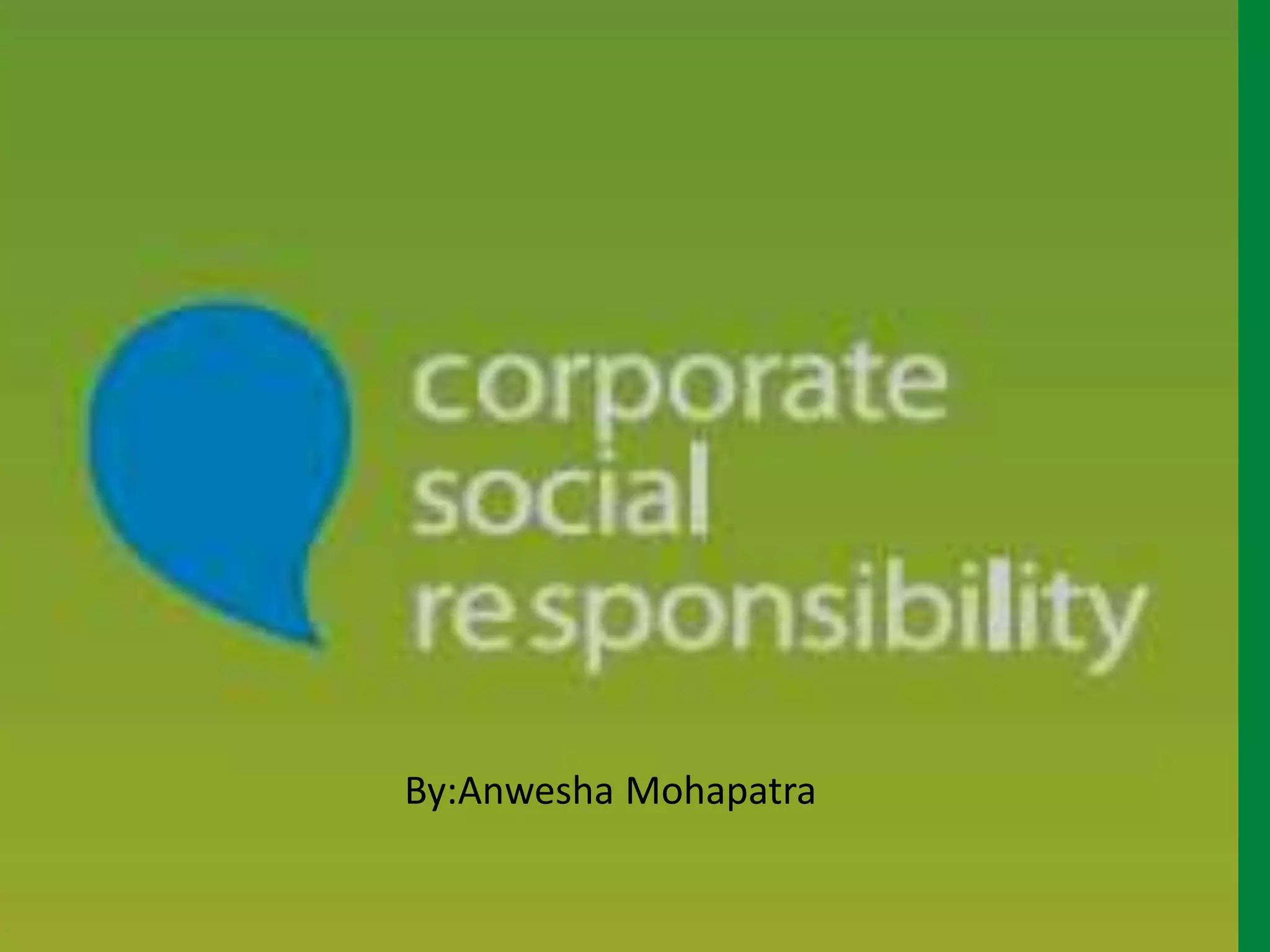 Four faces of csr and 4 stage continuum of csr | PPT