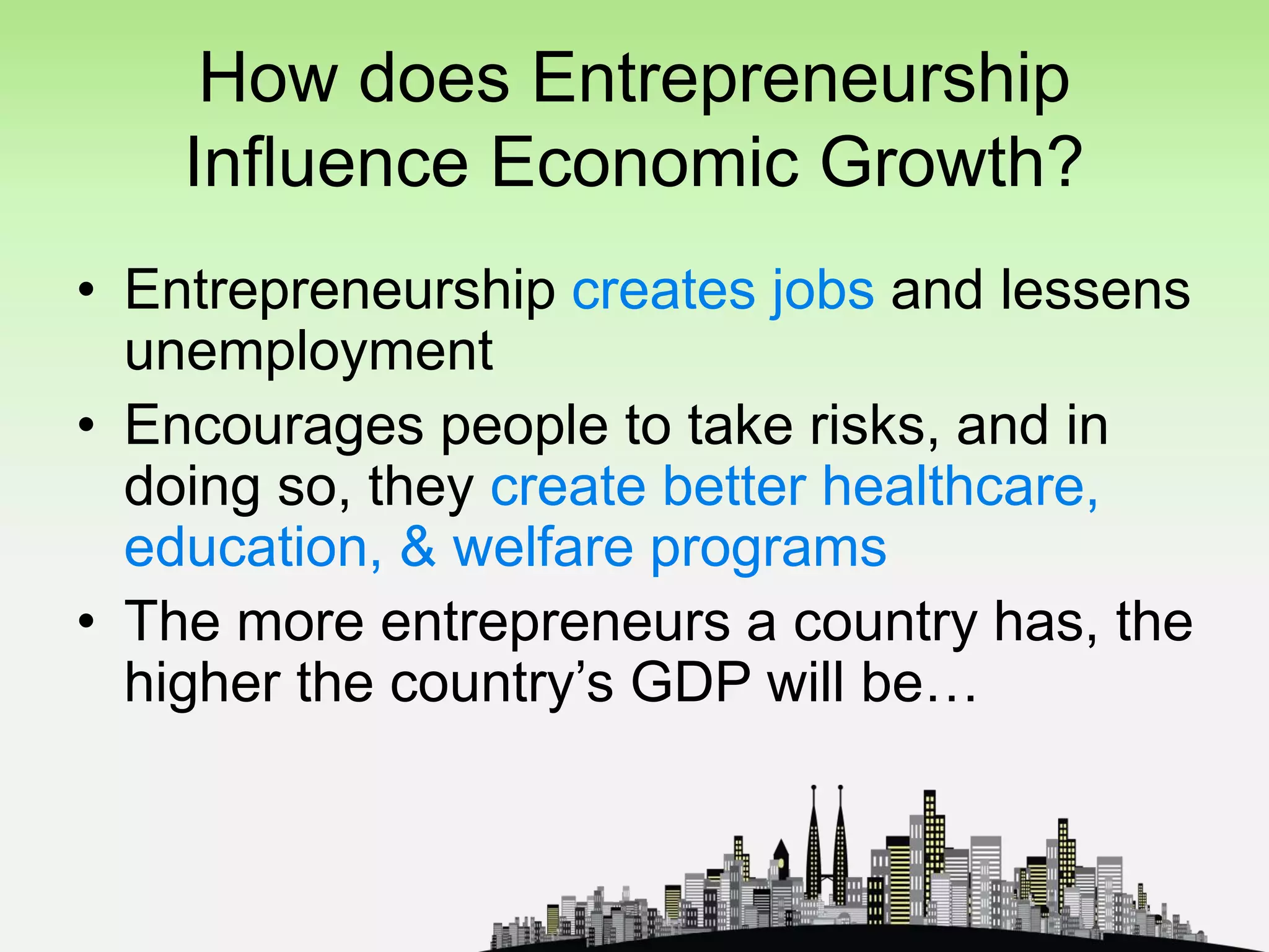 IGCSE Economic Growth | PPTX