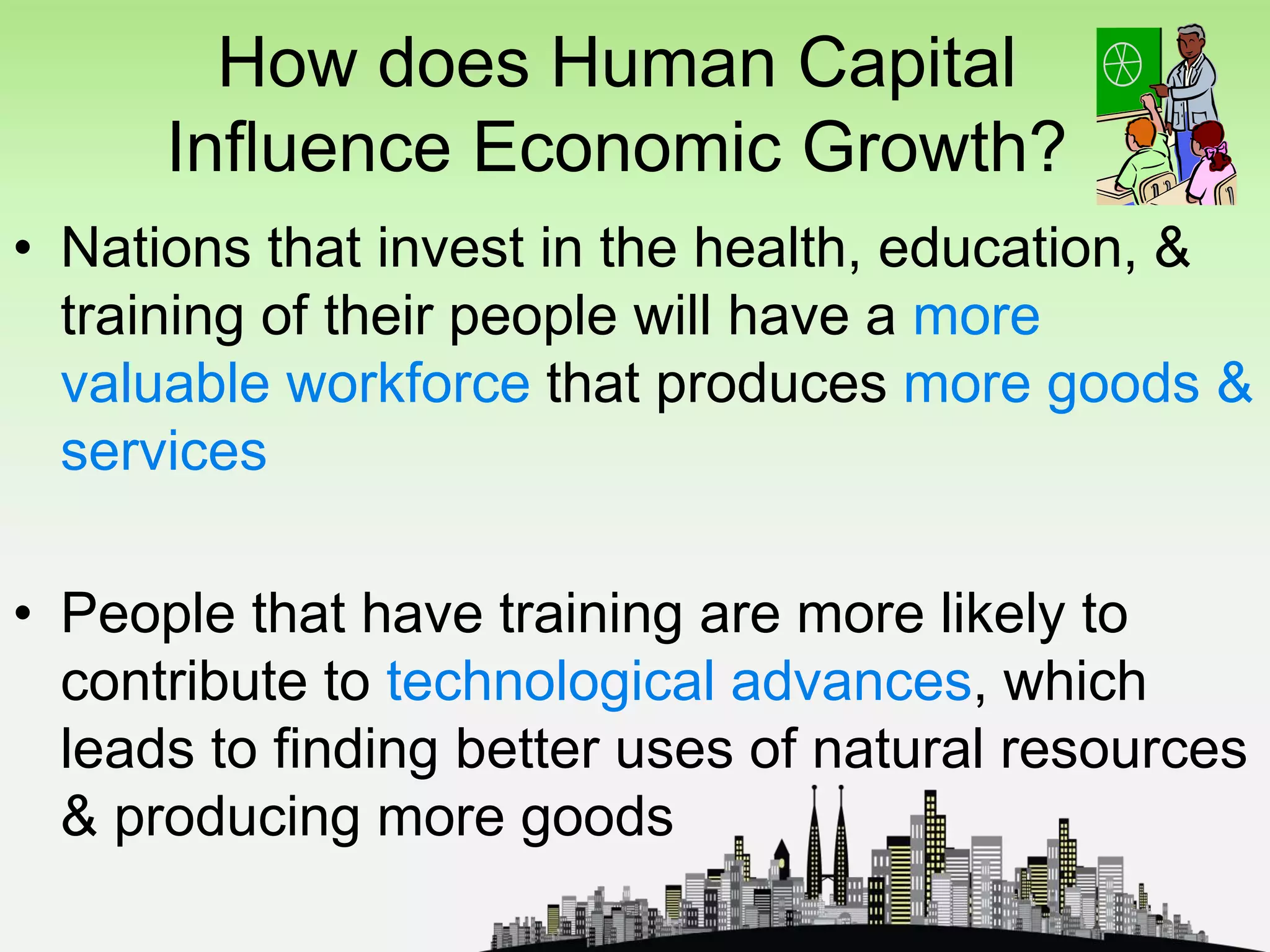 IGCSE Economic Growth | PPTX