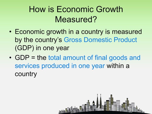 IGCSE Economic Growth | PPTX | Economy | Business and Finance