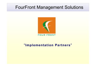 Fourfront Company Presentation 1 | PPT